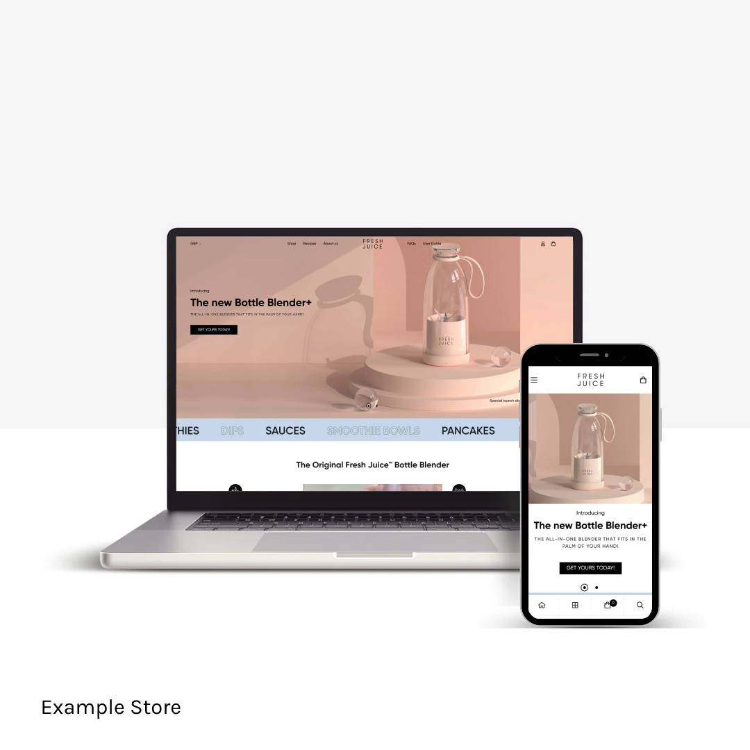CUSTOM SHOPIFY STORE – Beckett