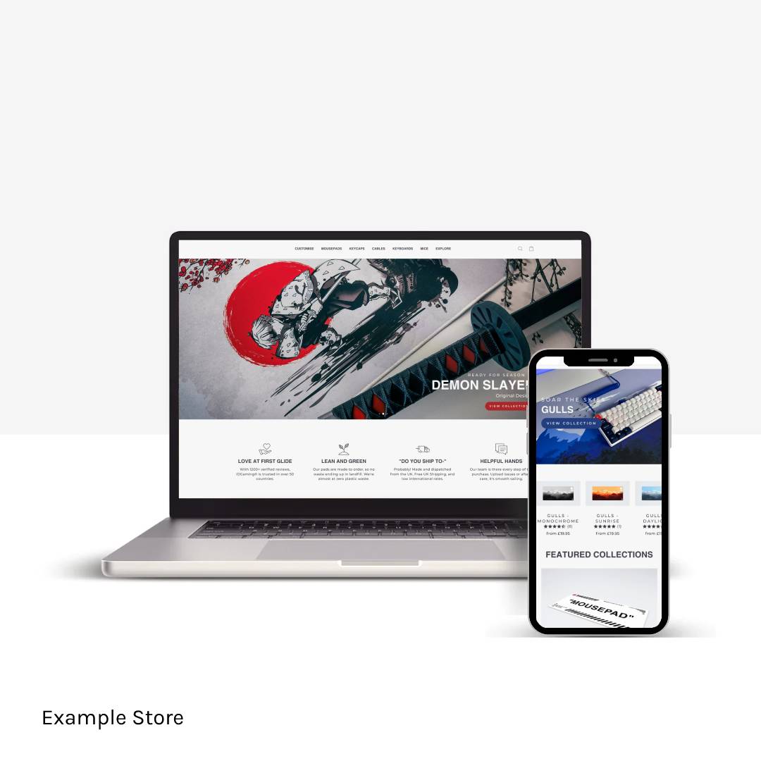 CUSTOM SHOPIFY STORE – Beckett